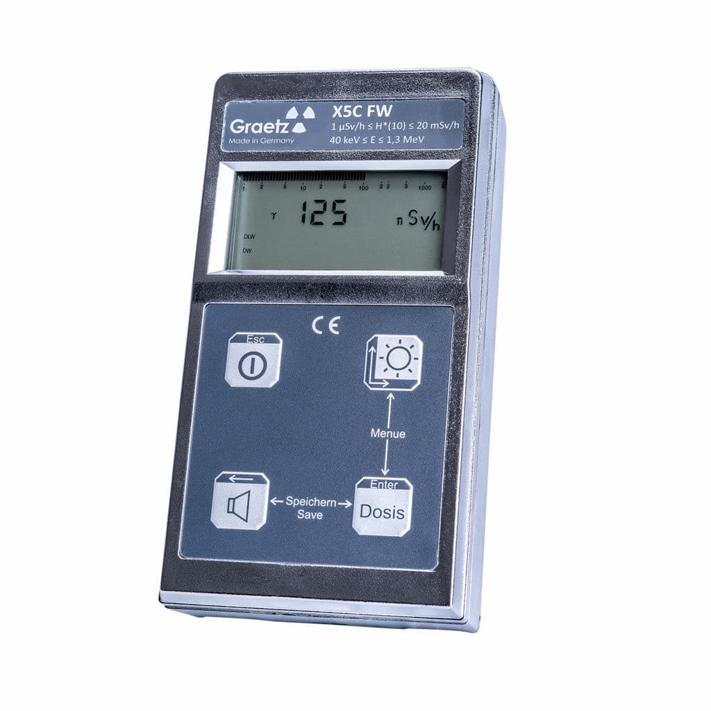 Dose rate measuring system GRAETZ X5C FW