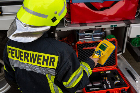 Radiation measurement devices for fire brigades & civil defense